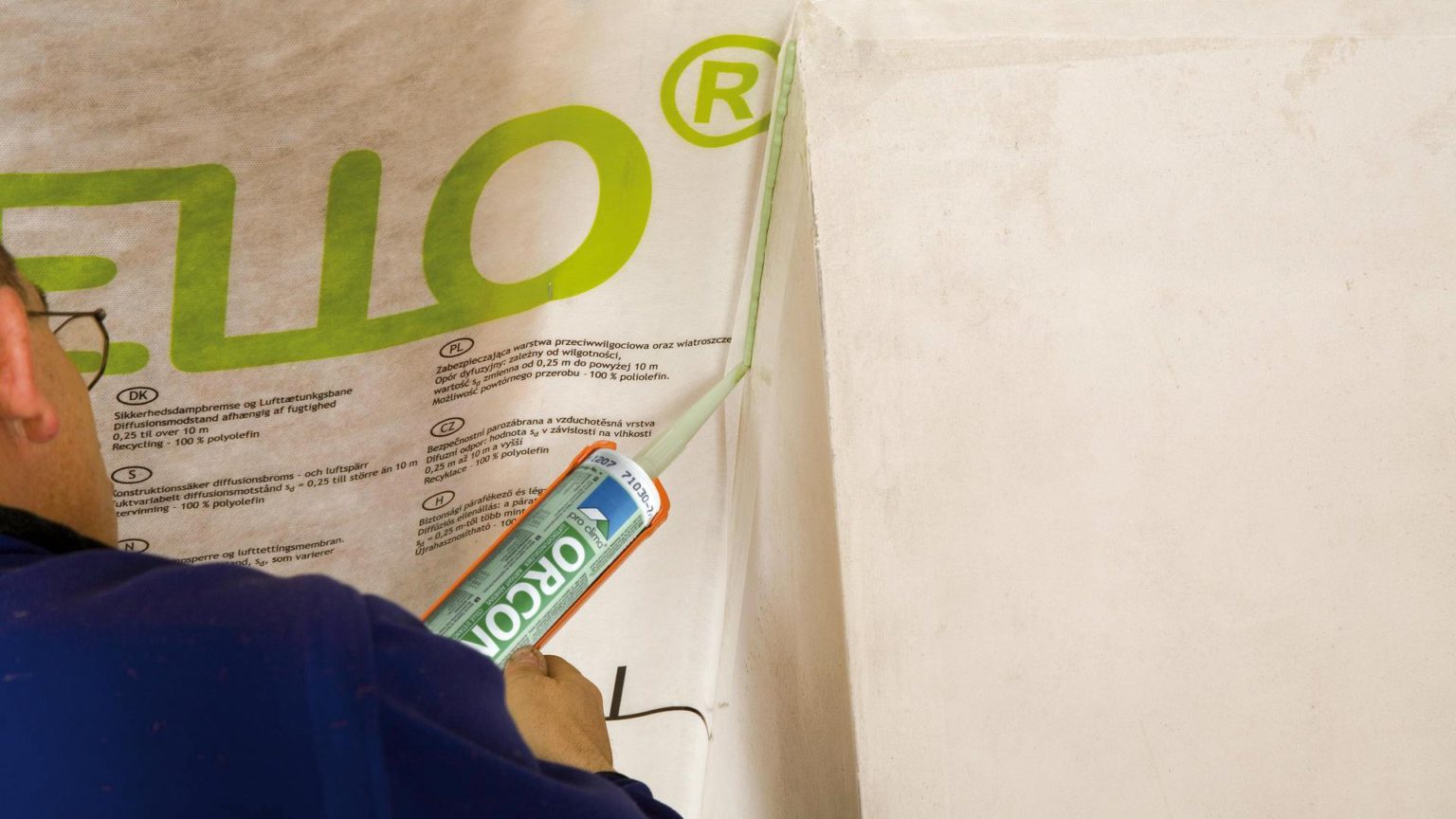 Systém INTELLO / INTELLO PLUS - Vzduchotěsnost budov - systém pro clima®