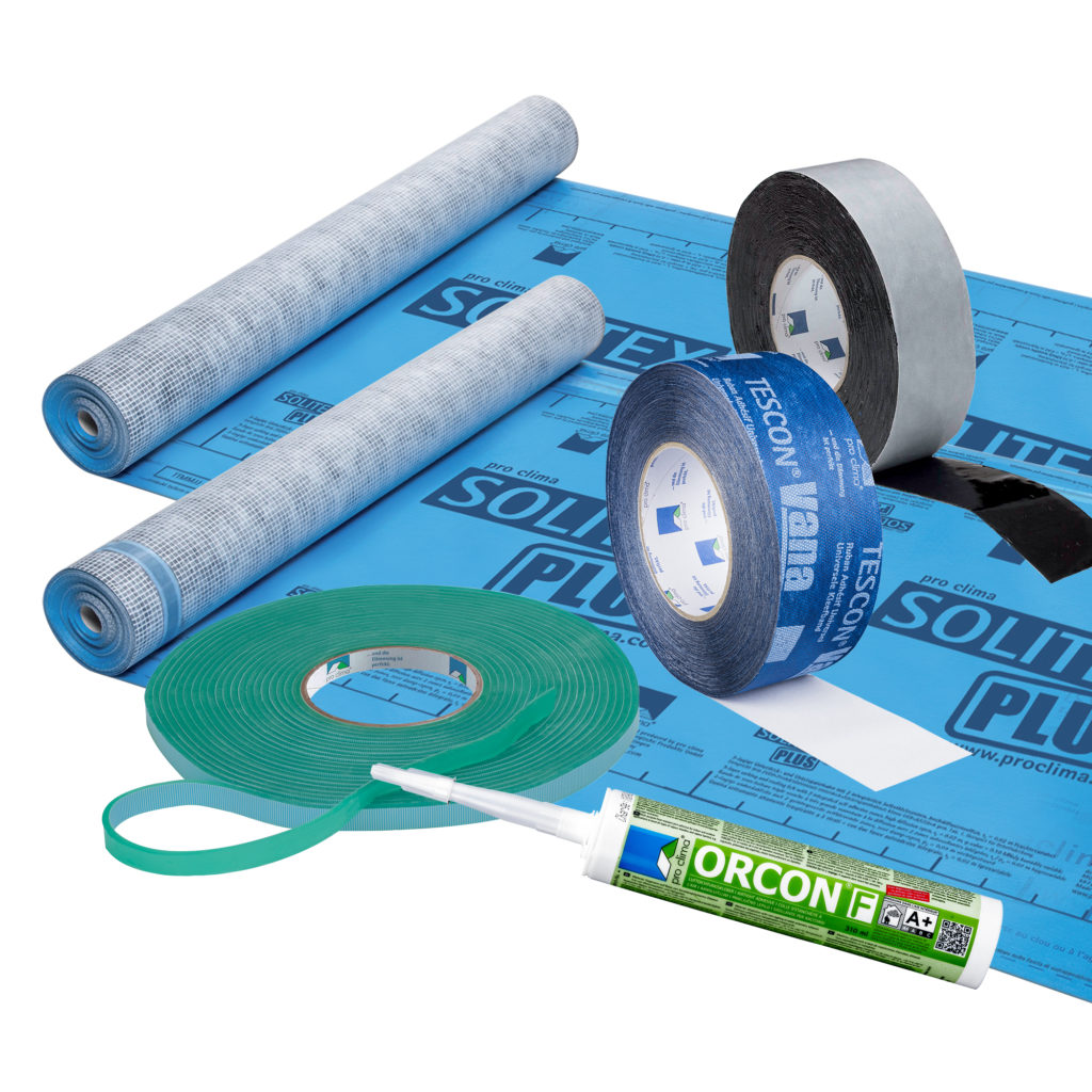 Systém SOLITEX PLUS / SOLITEX PLUS connect - Vzduchotěsnost budov ...