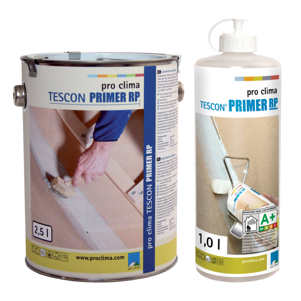 TESCON PRIMER RP - Vzduchotěsnost budov - systém pro clima®