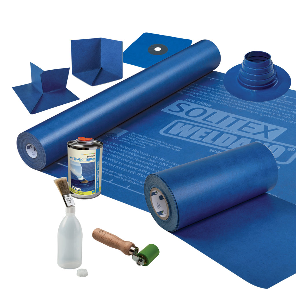 Systém SOLITEX WELDANO - Vzduchotěsnost budov - systém pro clima®