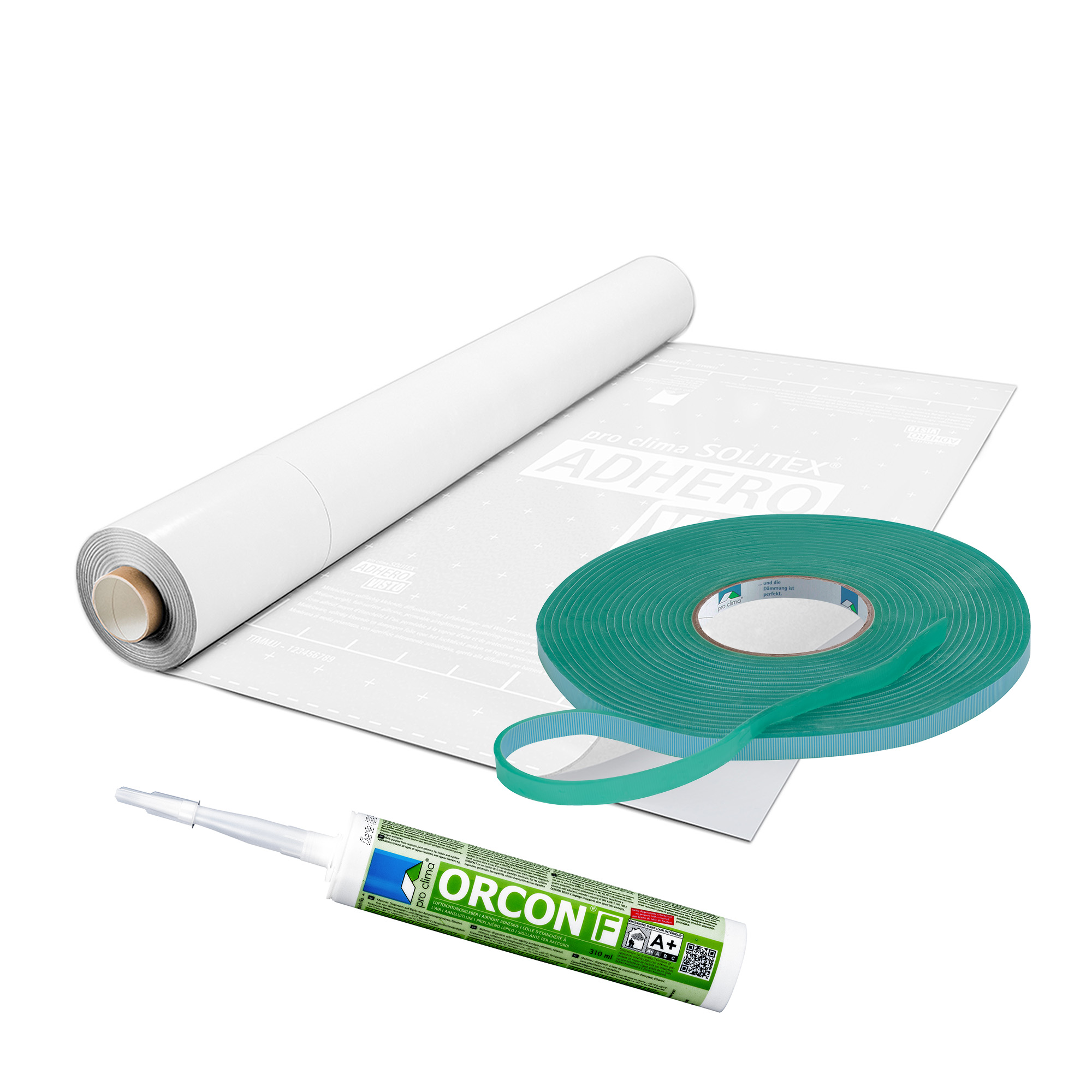 Systém SOLITEX ADHERO VISTO - Vzduchotěsnost budov - systém pro clima®